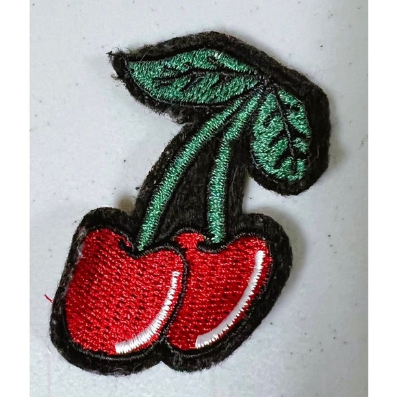 Other | Cherry Cherries Fruit Ironon Sewon Patch For Clothing | Poshmark